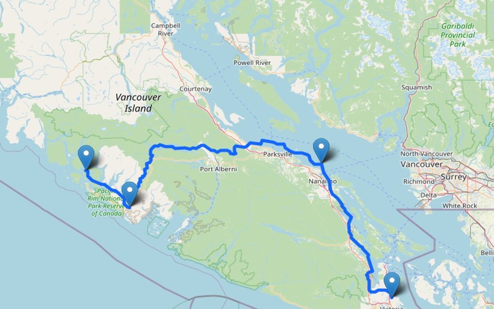 Victoria to Tofino Bus Options: Prices, Stops, & Travel Times ...