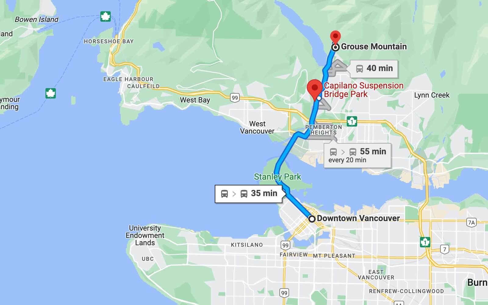 Top Grouse Mountain & Capilano Suspension Bridge Tours 2025 - Vancouver ...